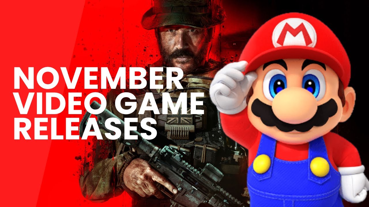 All November Major Video Game Releases #gaming #cod #mw3 #nintendo # ...