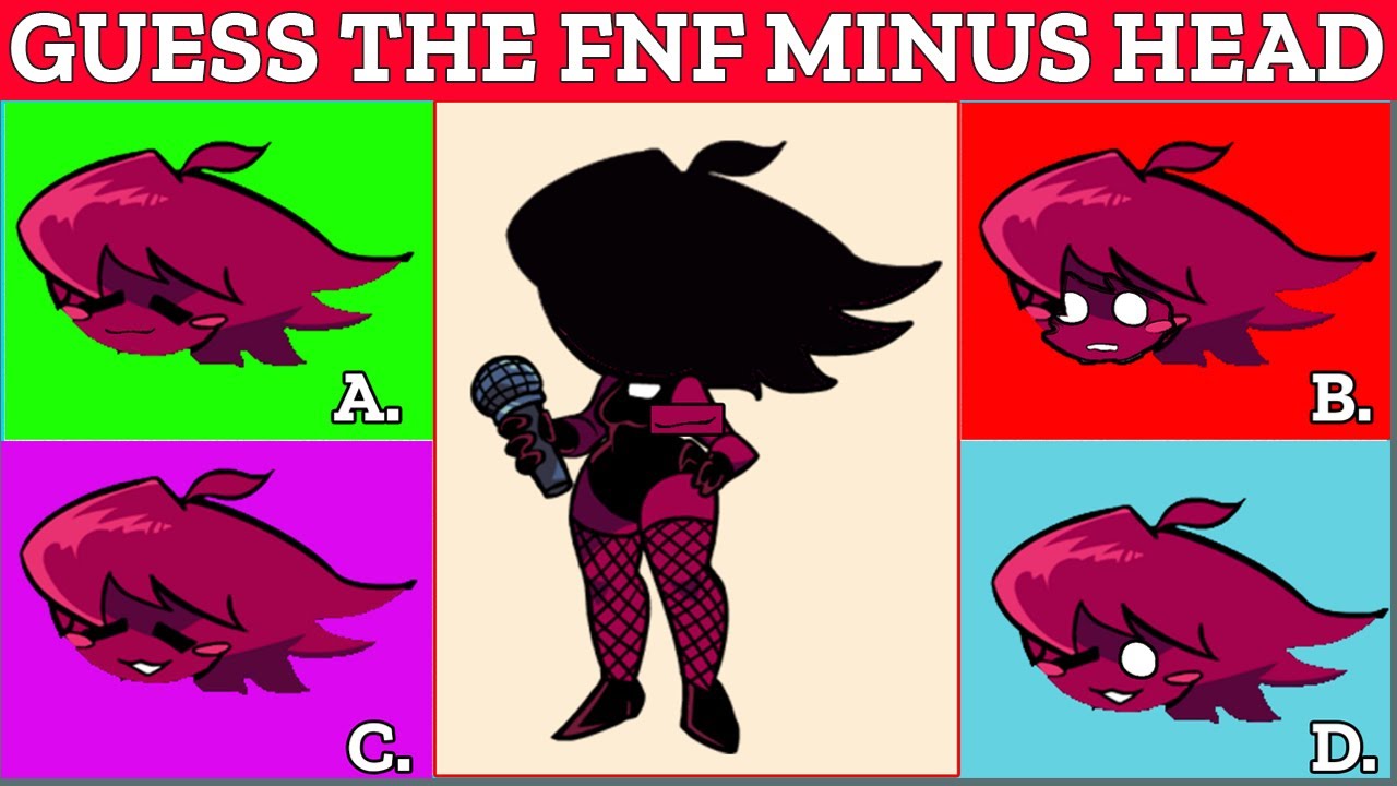 Odd Ones Out FNF Minus Puzzles #40 | Spot The difference Fnf Mods ...