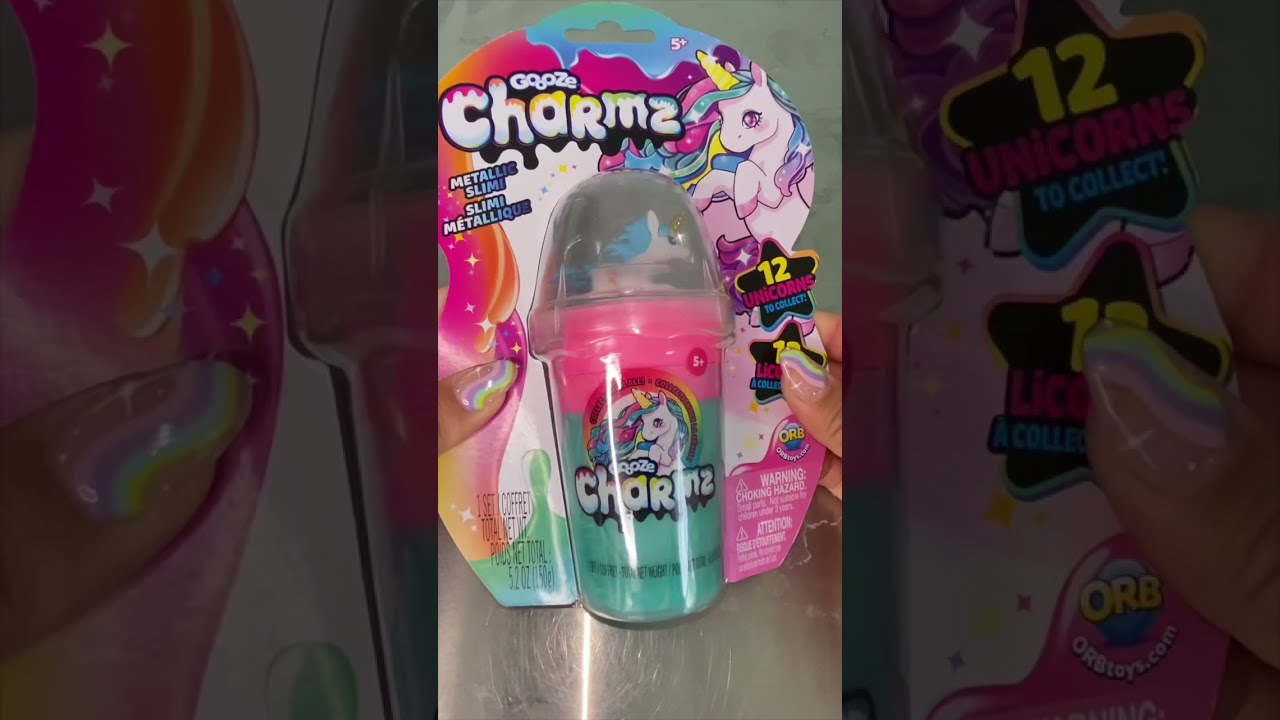 NEW Target Slime Review - Unicorn Gooze! - YouTube