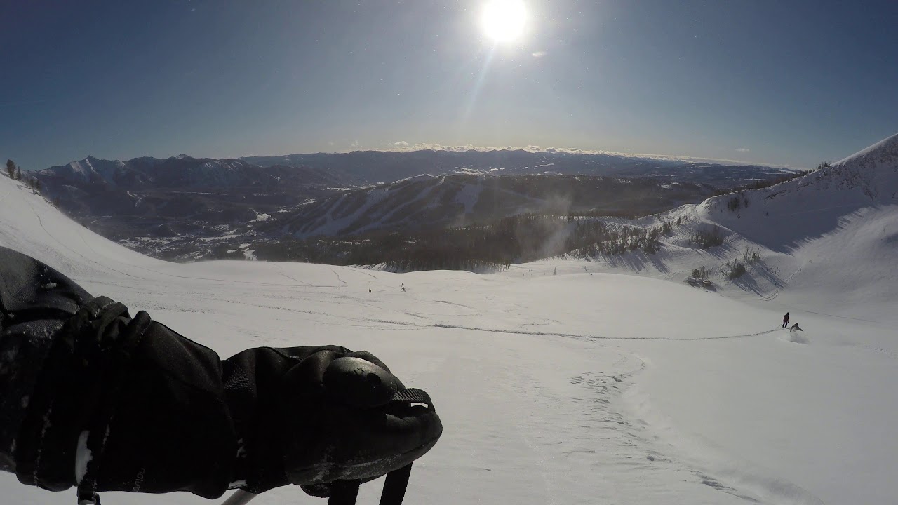 Big Sky Ski Time Run - YouTube