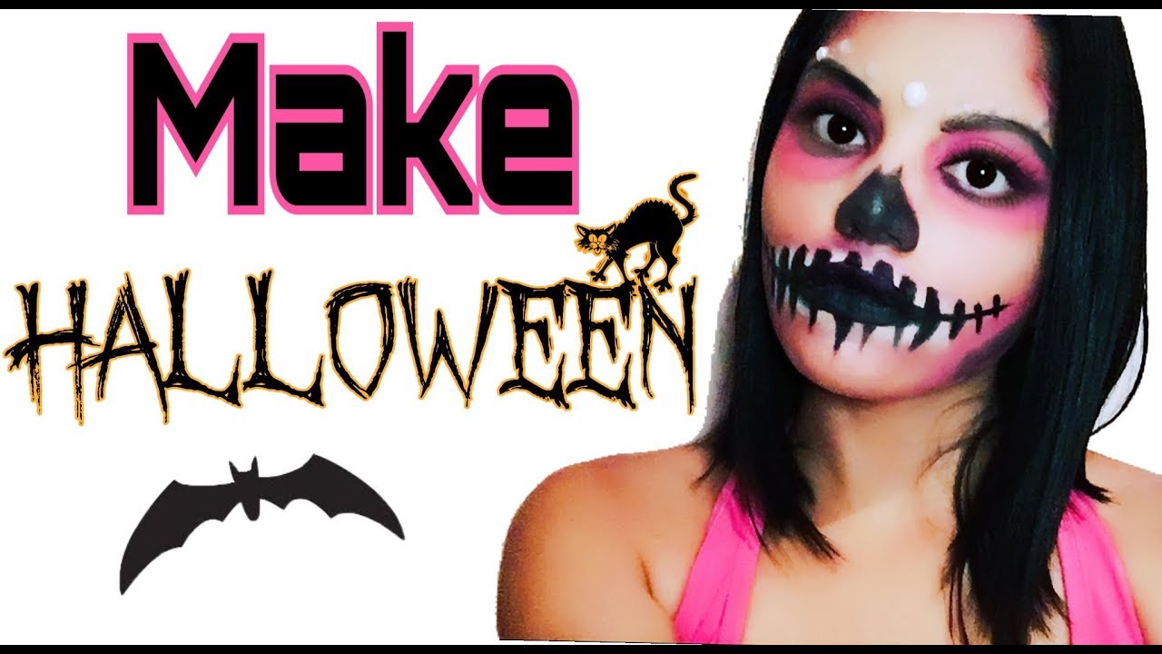 TUTORIAL : Passo a Passo Make Halloween - YouTube
