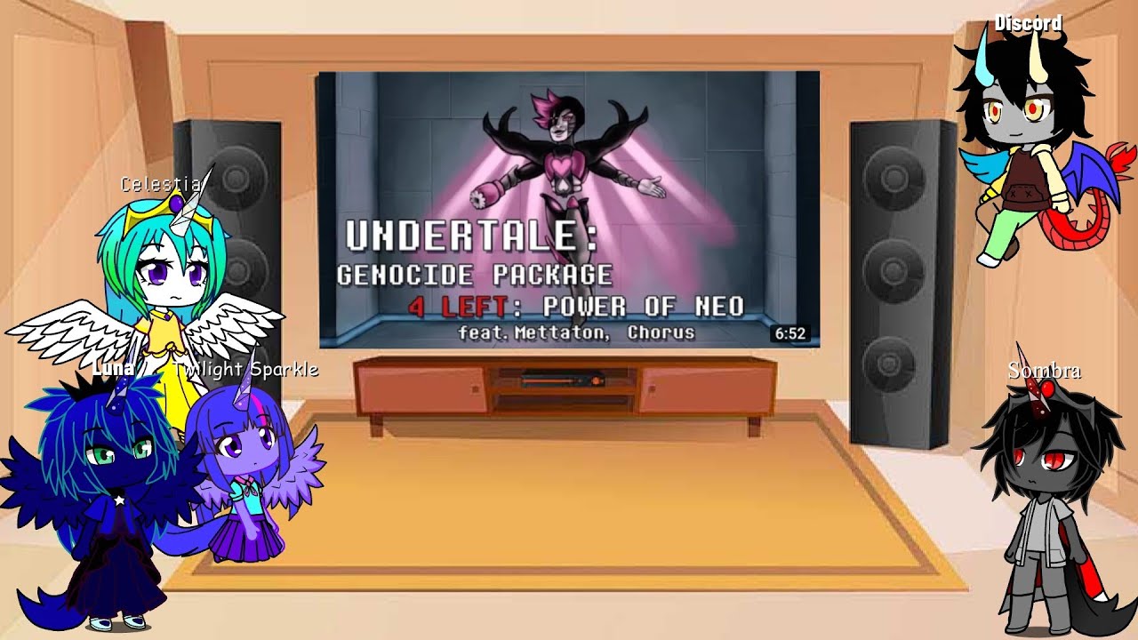 Mlp react to Power of Neo. - YouTube