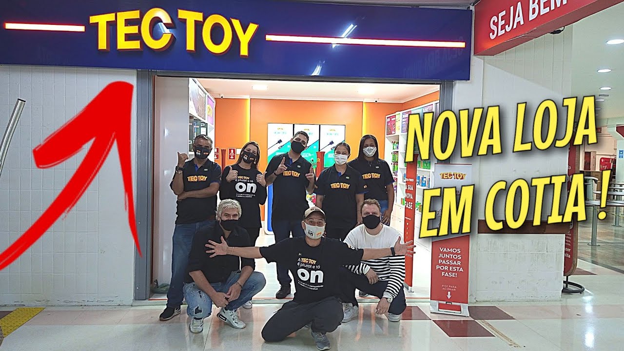 TECTOY Inaugura NOVA LOJA na Cidade de COTIA ! - YouTube