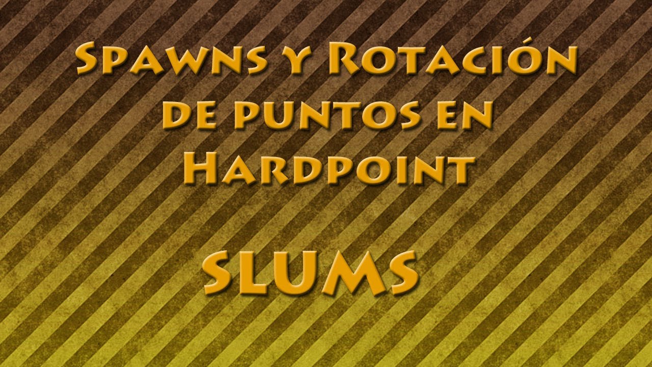Spawns y rotación de puntos de Slums en Hardpoint | Black Ops 2 - YouTube