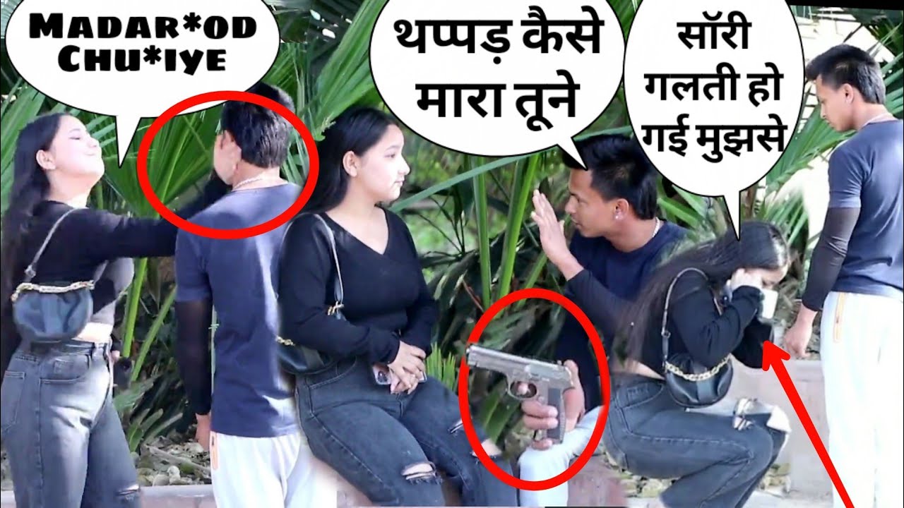 Fake Gun Prank Gone Extremely wrong 😭 | Fake Gun prank on cute girl ...