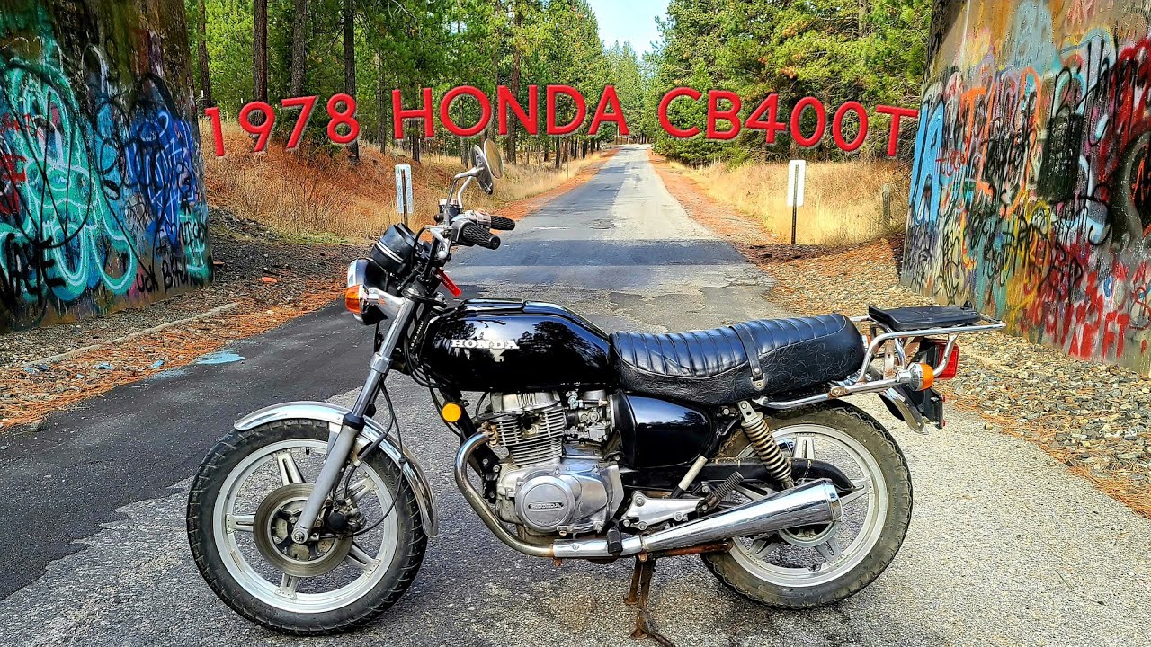 1978 Honda CB400T - YouTube