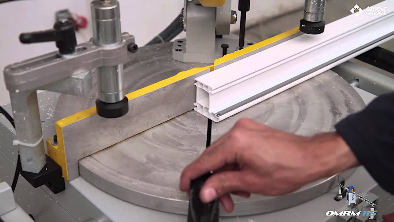 Machine de coupe manuelle de profilés aluminium PVC à tête unique OMRM ...