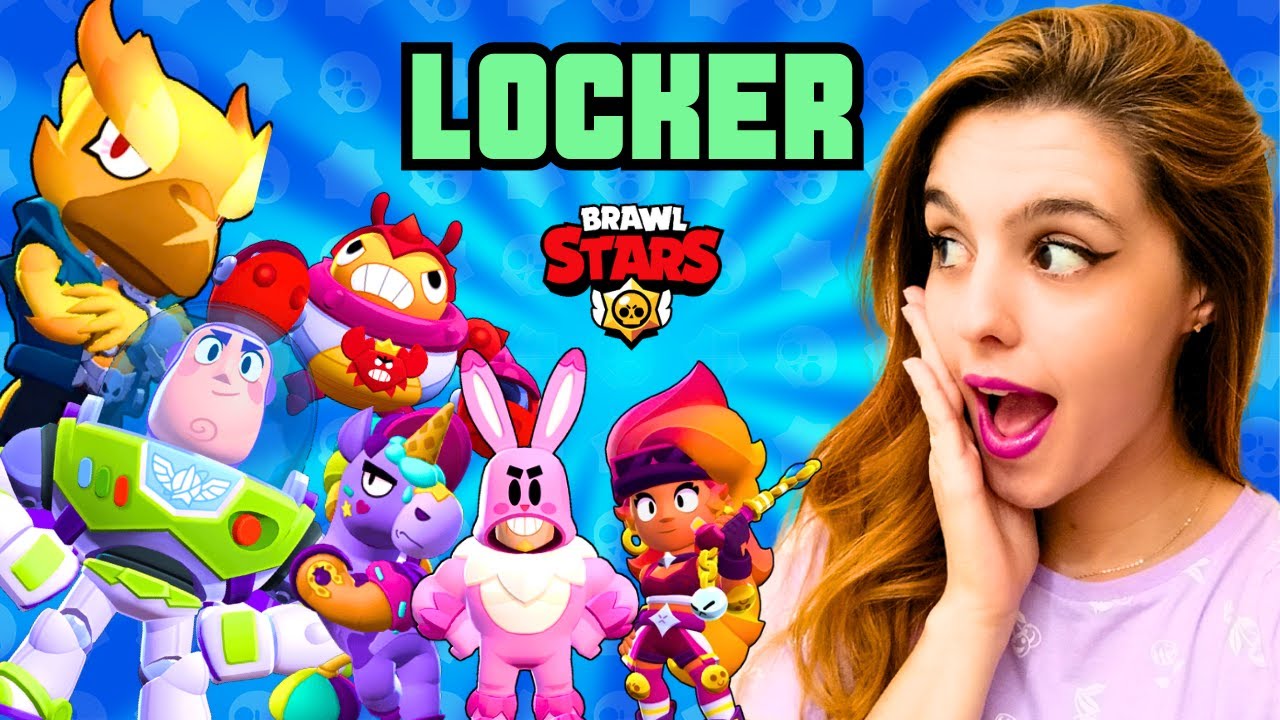 ΔΕΙΧΝΩ ΤΟ LOCKER ΜΟΥ ΣΤΟ BRAWL STARS!!! - YouTube