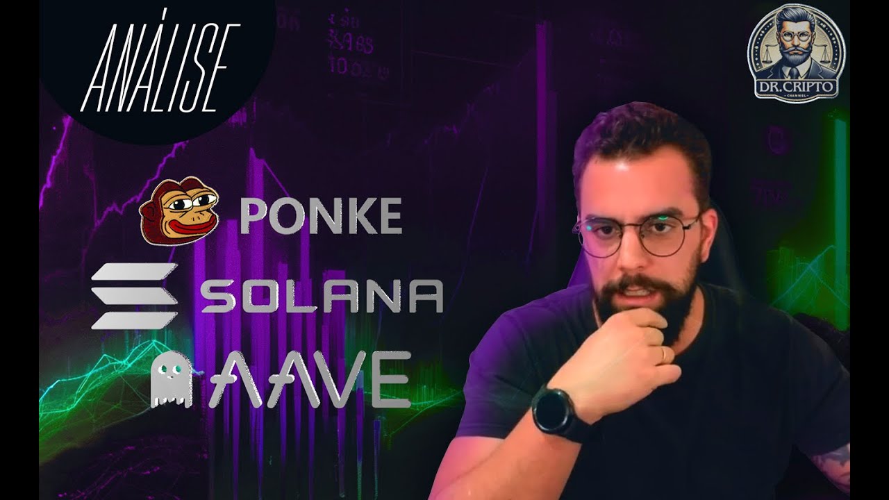 ANÁLISE DE PONKE, SOLANA E AAVE #SOL #AAVE #PONKE SOL - YouTube