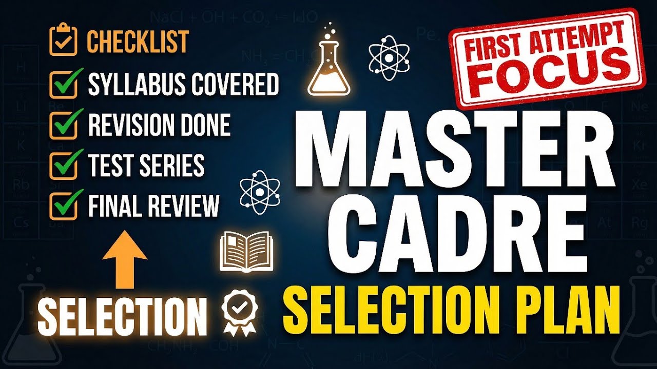 Crack Master cadre in First Attempt | Preparation Strategy | 100% ...