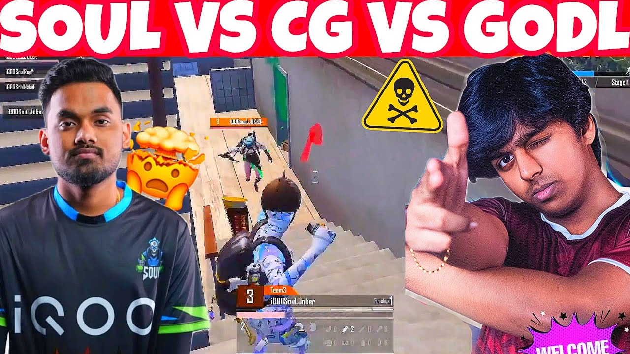 SouL NEW LINEUP Made T1 Tournament Like Classic 16 Finishes 🔥 SouL Vs CG Vs GodLike SouLSAUMAY😱 ...