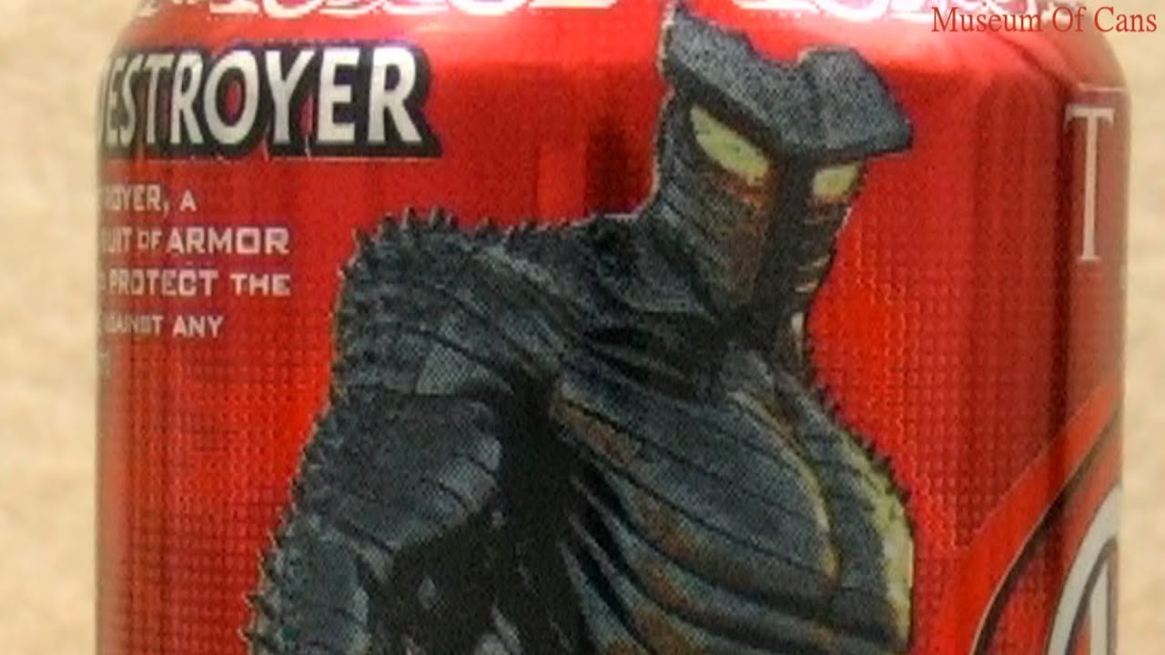 Marvel Thor Dr. Pepper (2011) The Destroyer _ Museum Of Cans - YouTube