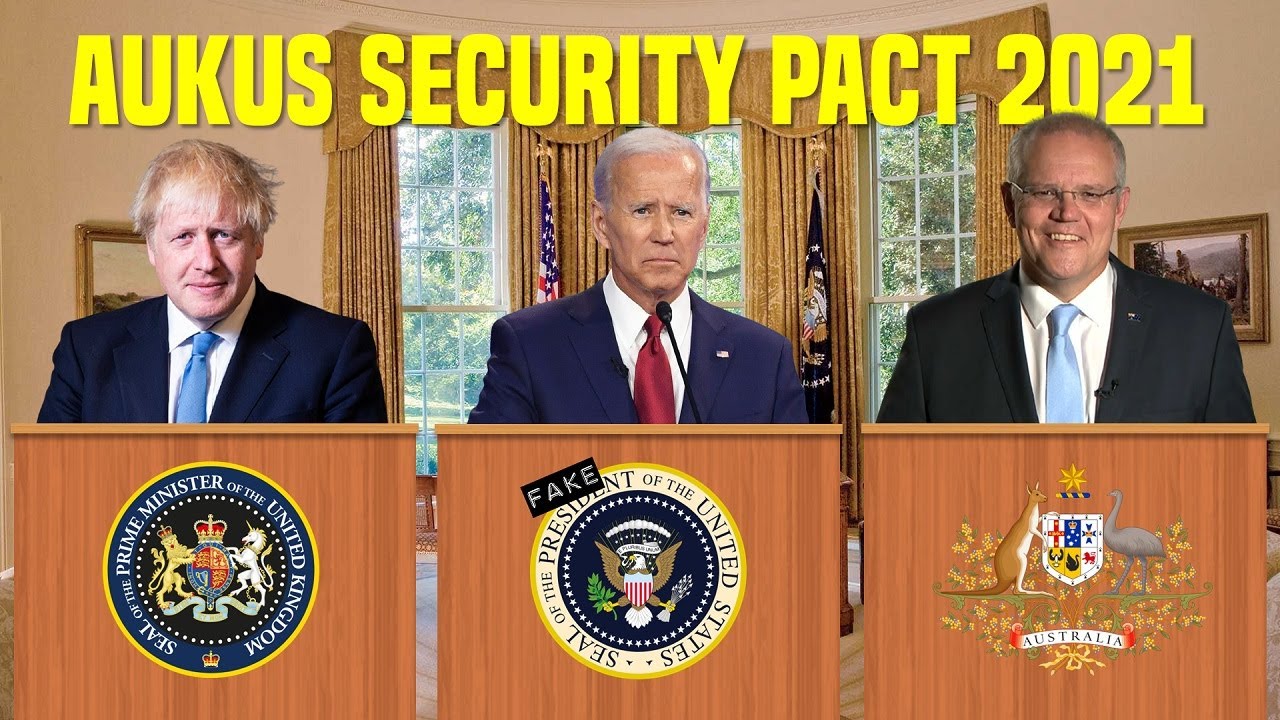 AUKUS Security Pact 2021 - YouTube