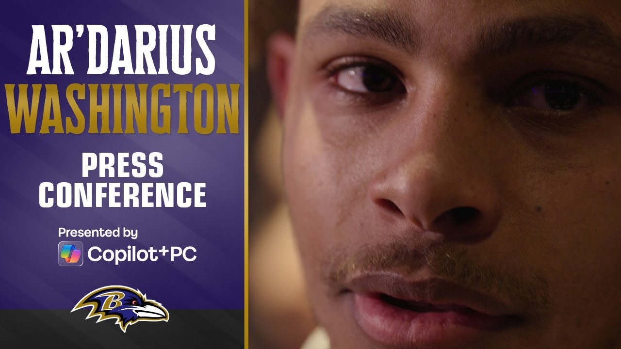 Ar'Darius Washington Talks Return From Achilles Injury | Baltimore ...