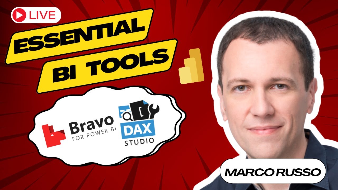 Essential BI Tools for Power BI with Marco Russo | Bravo and DAX Studio - YouTube