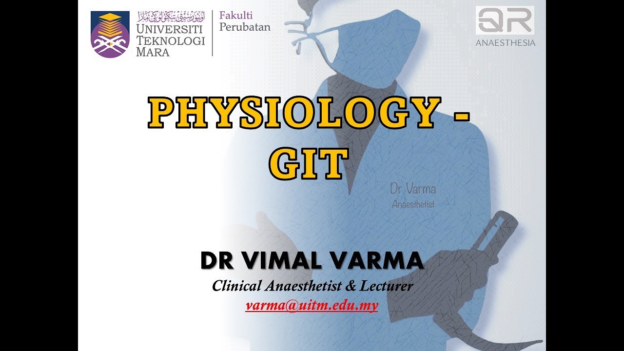 QR ANAESTHESIA - PHYSIOLOGY : GIT & LIVER - YouTube
