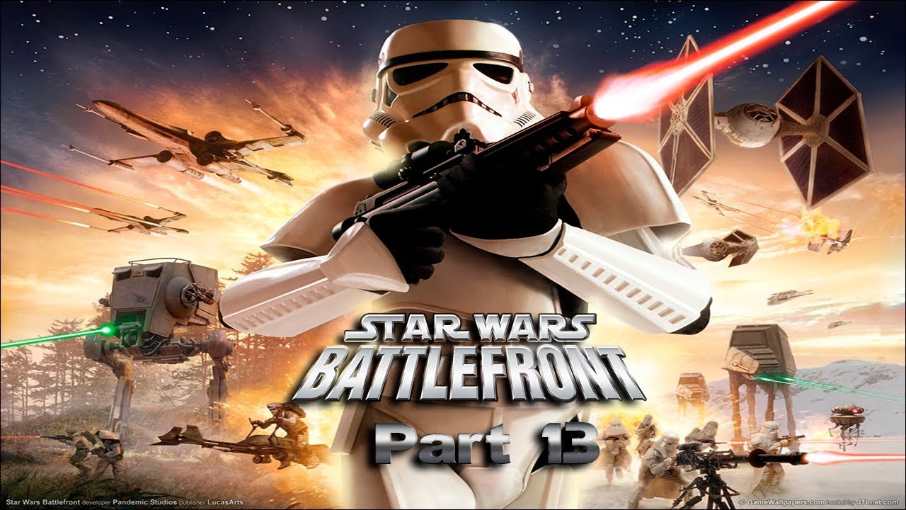 Star Wars Battlefront 1 (2004) Walkthrough - part 13 - Hoth: Echo Base ...