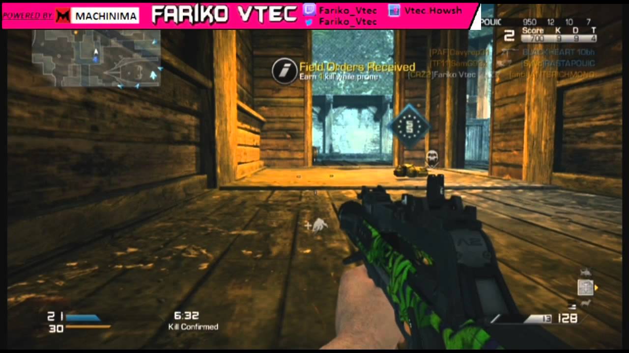 Call Of Duty Ghosts Invasion DLC - Map Mutiny w/Fariko Vtec - YouTube