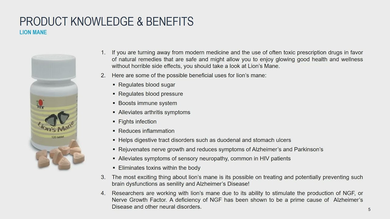 DXN Products Benefits - YouTube