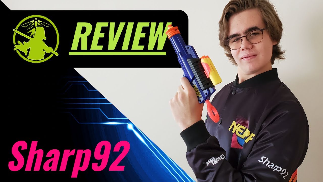 [REVIEW] NERF Sharp92 | A Classic Reborn! - YouTube