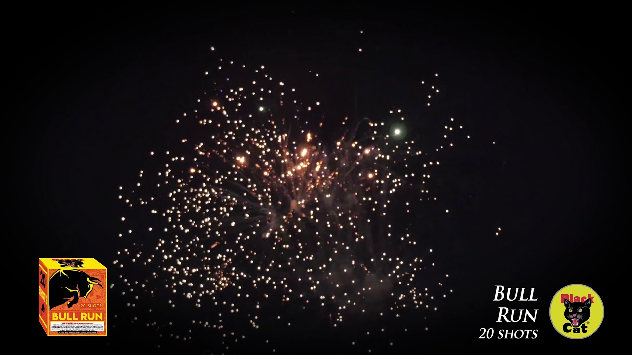 Bull Run by Black Cat Fireworks - YouTube