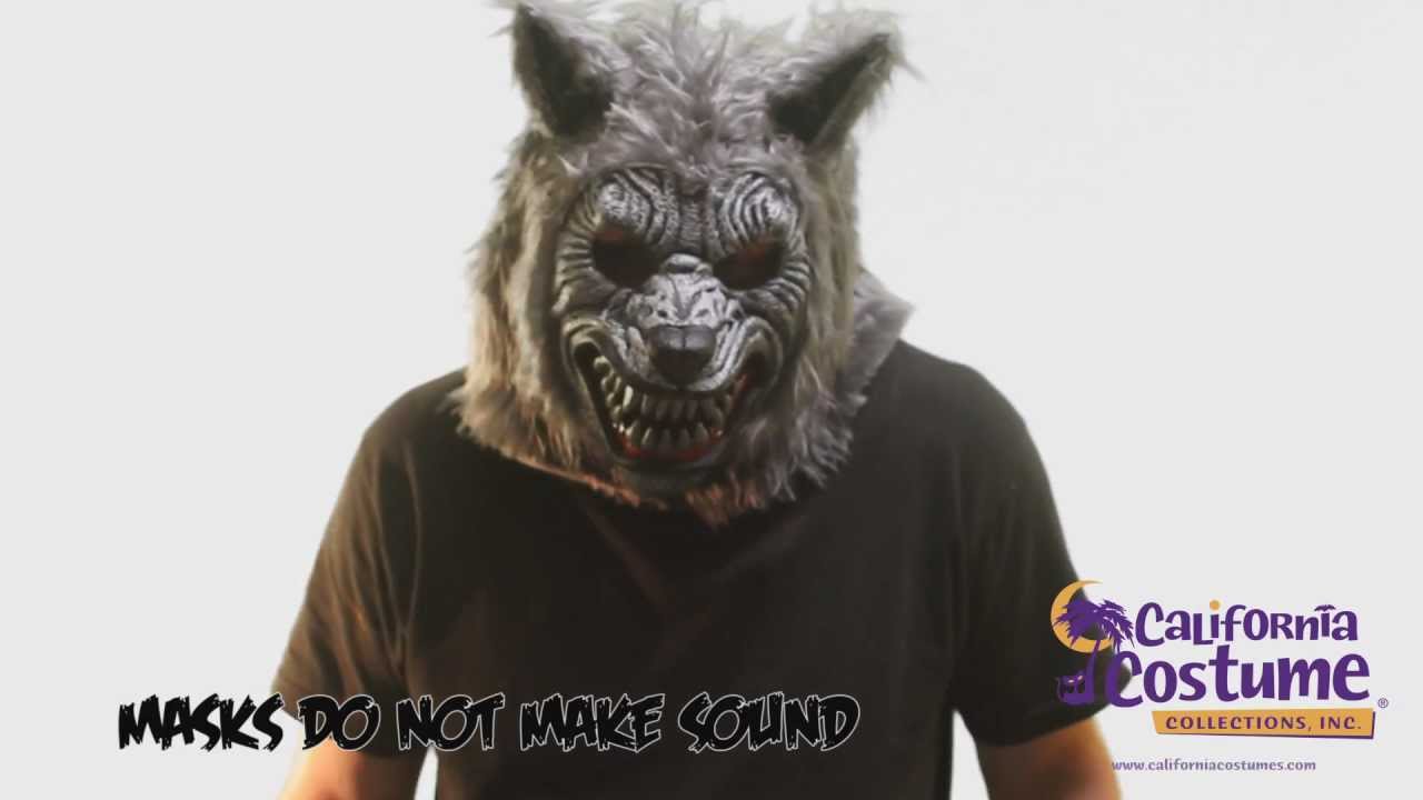 60305 60621 Werewolf Ani-Motion™ Mask Instructions - YouTube