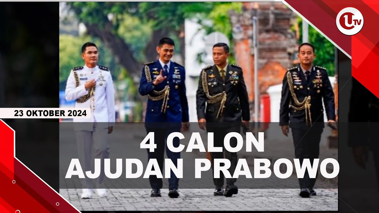 INI 4 CALON AJUDAN PRESIDEN PRABOWO PENGGANTI MAYOR TEDDY | U-NEWS - YouTube