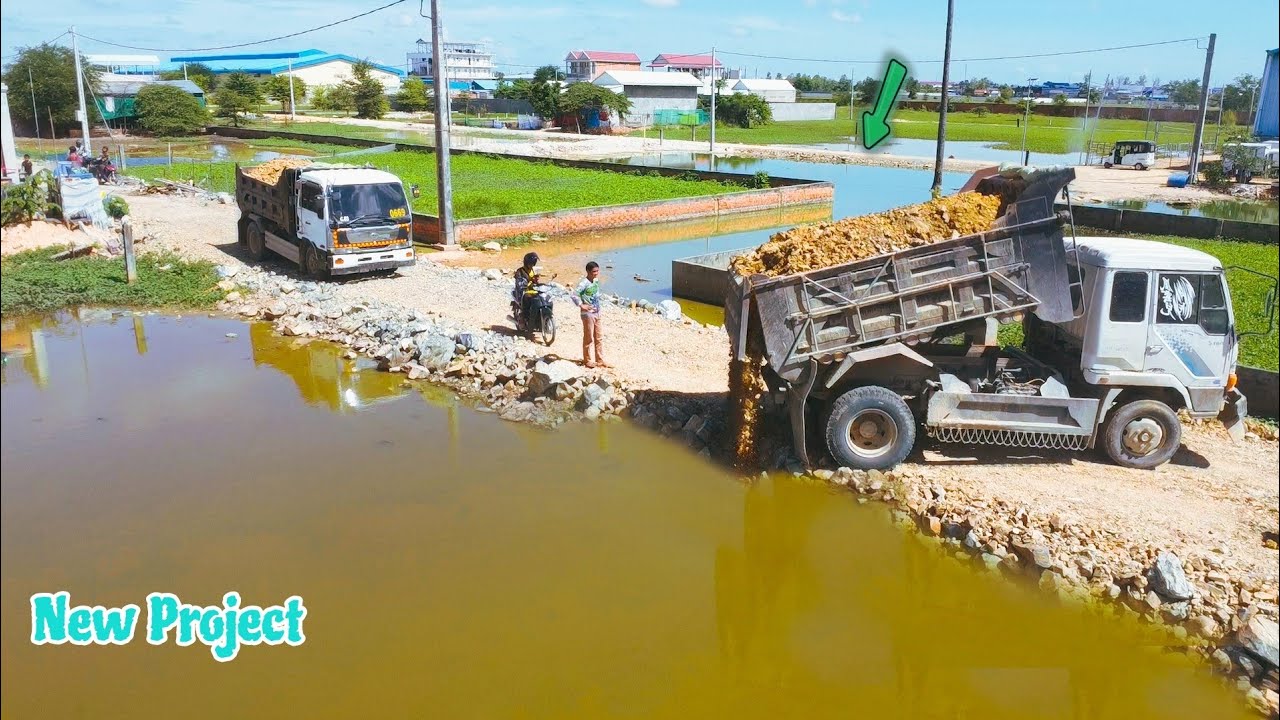 New Video "From Water to Solid Ground: Dozer D20A & Truck 5T ...