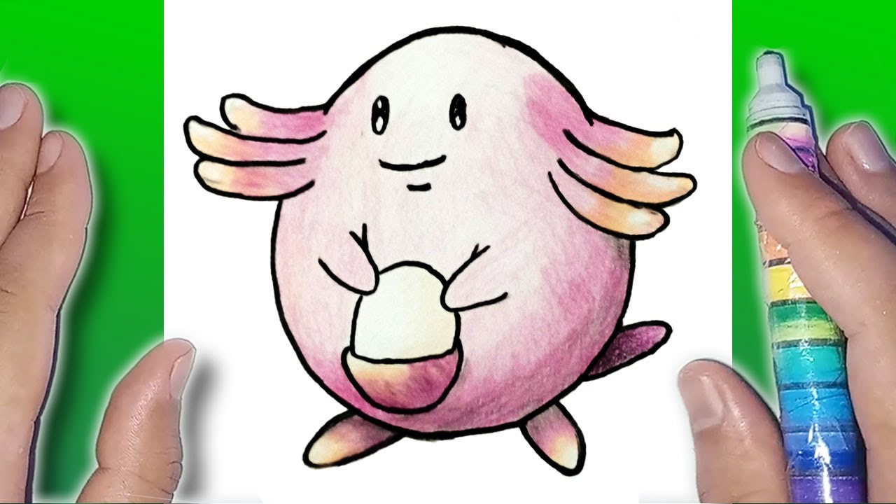 Como desenhar Pokémon Chansey | How to draw Chansey #113 - YouTube