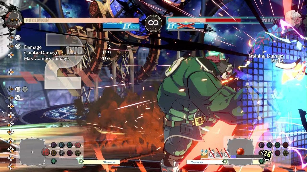 Potemkin New Set-Up Combo 1.33 Patch - Guilty Gear Strive - YouTube
