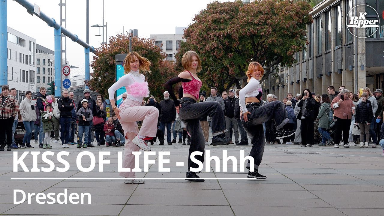 [4K] KISS OF LIFE - Shhh by kumo /Dresden, Germany - YouTube