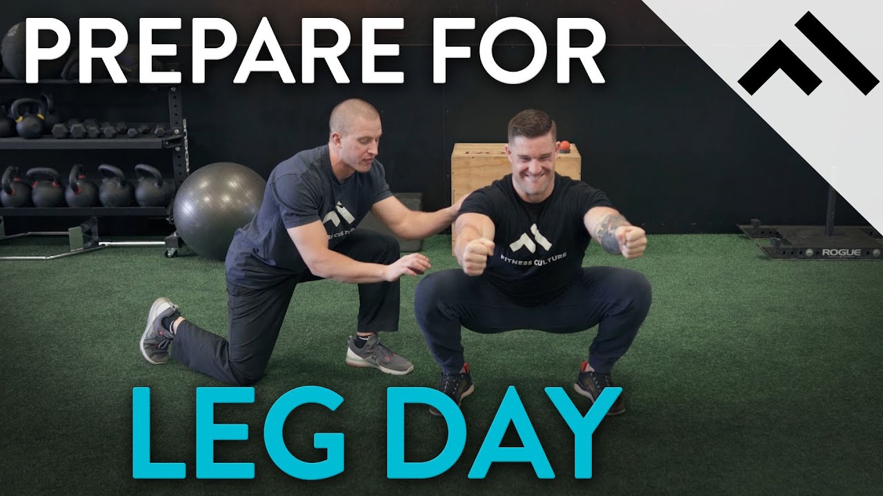 How to Prep for Lower Body Workouts | Functional Range Conditioning - YouTube