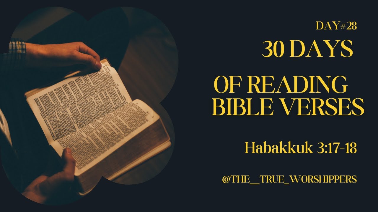 Day 28: Yet I Will Rejoice – Praising God When It Hurts (Habakkuk 3:17 ...