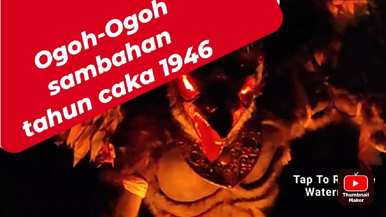 Ogoh Ogoh Swadharma_Sambahan Tampil Di Catus Pata Ubud// Bali Culture ...