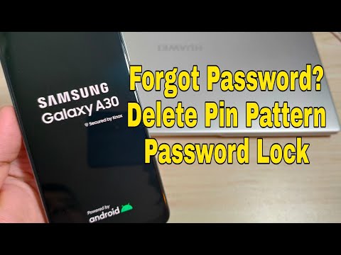 Forgot Password? Samsung Galaxy A30 (SM-A305F), Unlock pattern, pin, password lock.