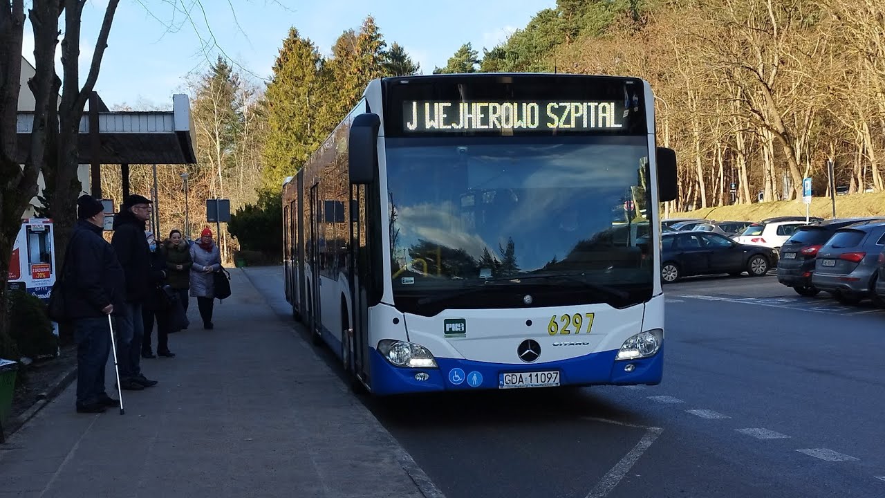 PKS Gdynia [🚌J], Mercedes-Benz Citaro C2 G #6297 - YouTube