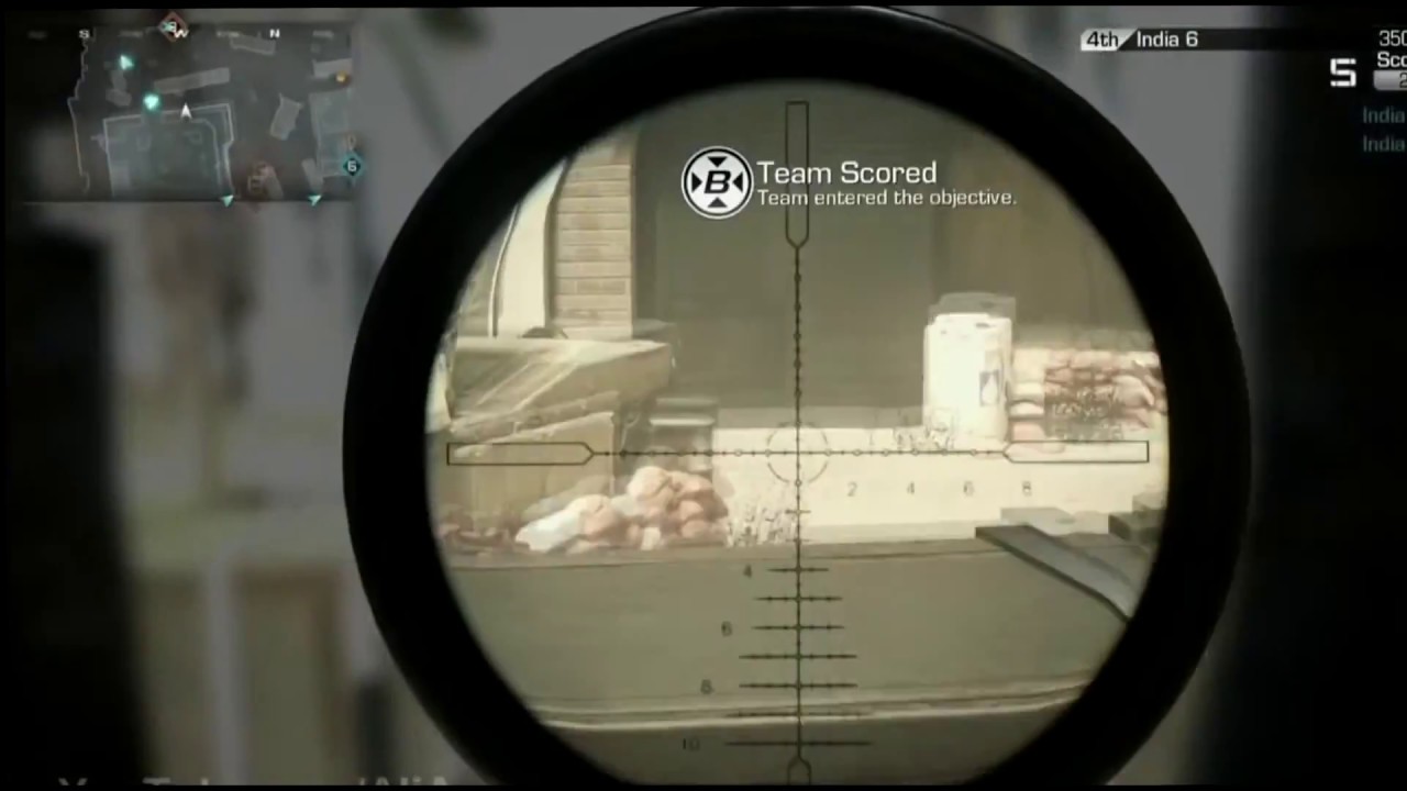 call of duty ghost sniper - YouTube