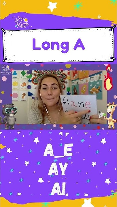 Phonics | Long A Sound A_e, Ai, Ay #shorts - YouTube