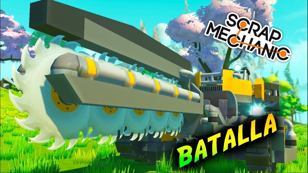 SCRAP MECHANIC BATALLAS DE ROBOTS PTO ASSEMBLY 4 - YouTube