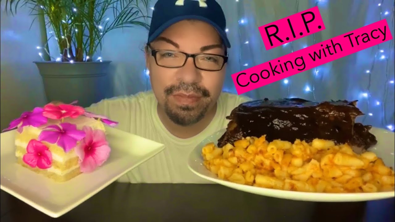 R.I.P. COOKING WITH TRACY | FULL RACK OF RIBS CHALLENGE - YouTube