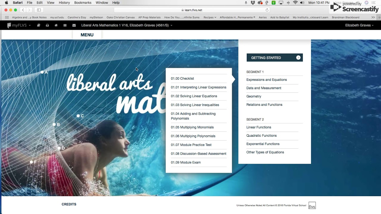 Liberal Arts Math: Getting Started in the Course - YouTube