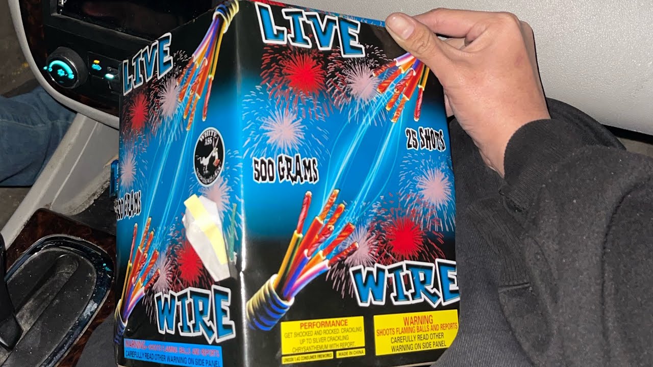 Live Wire 25shots 500g - YouTube