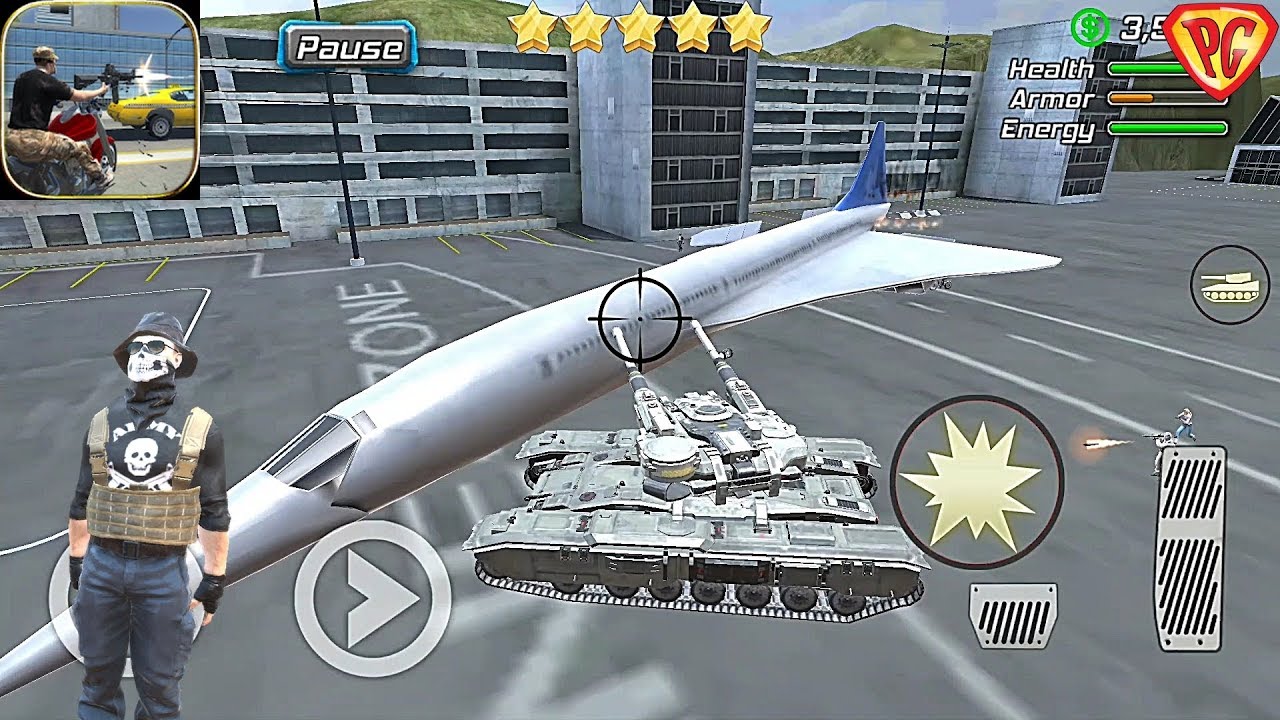 Grand Action Simulator - New York Car Gang #34 Military Tank - YouTube