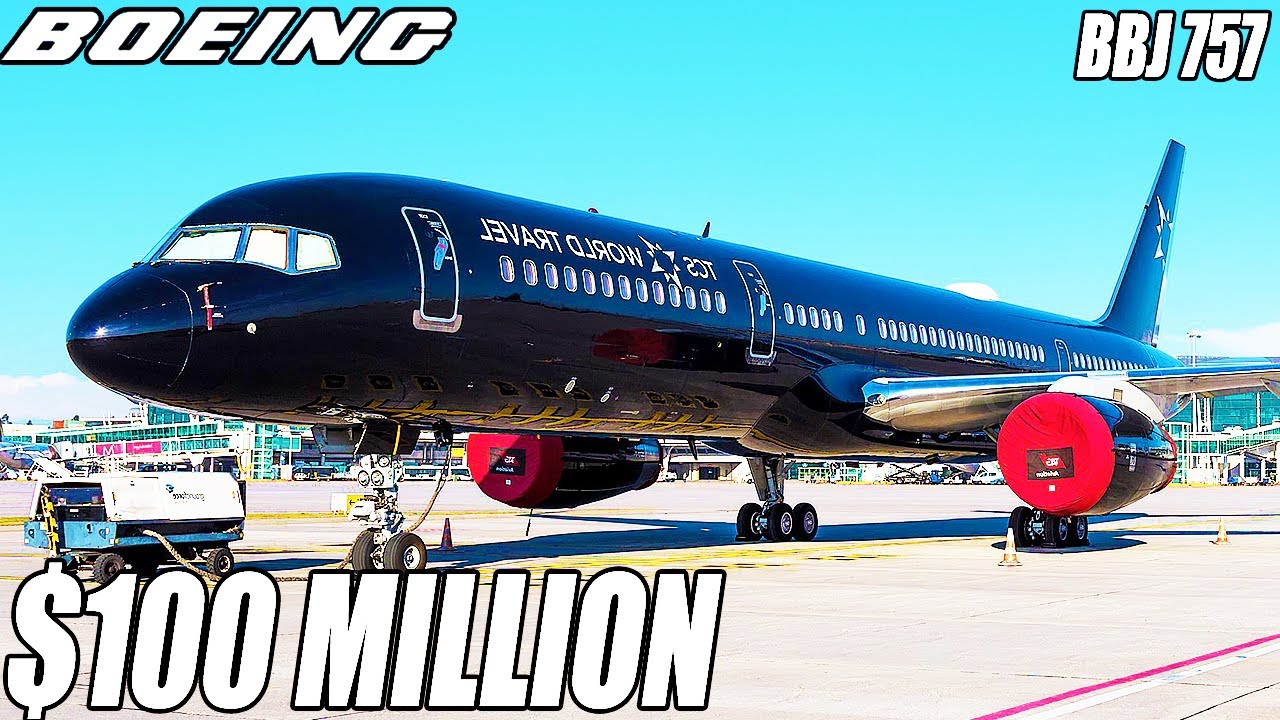 Inside The $100 Million Boeing BBJ 757 - YouTube