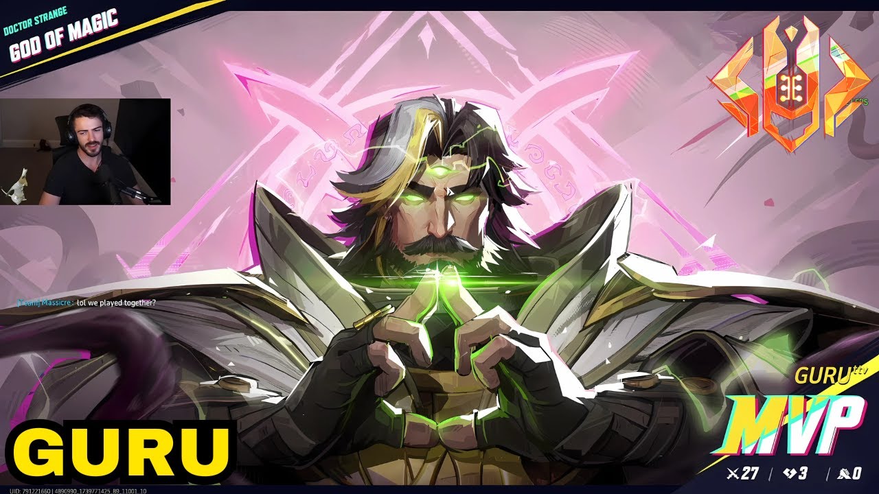 MVP! GURU & GALE - PRO DOCTOR STRANGE GAMEPLAY - MARVEL RIVALS SEASON 1 ...