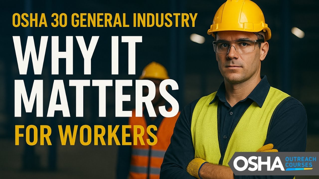Why OSHA 30 General Industry Training Matters for Workers | OSHA ...