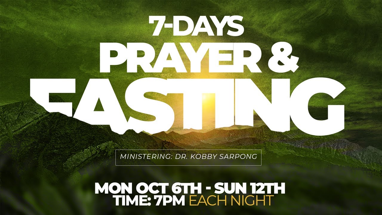 Day 2 of 7 Days Fasting & Prayer | Tues. Oct 7th, 2025 - YouTube