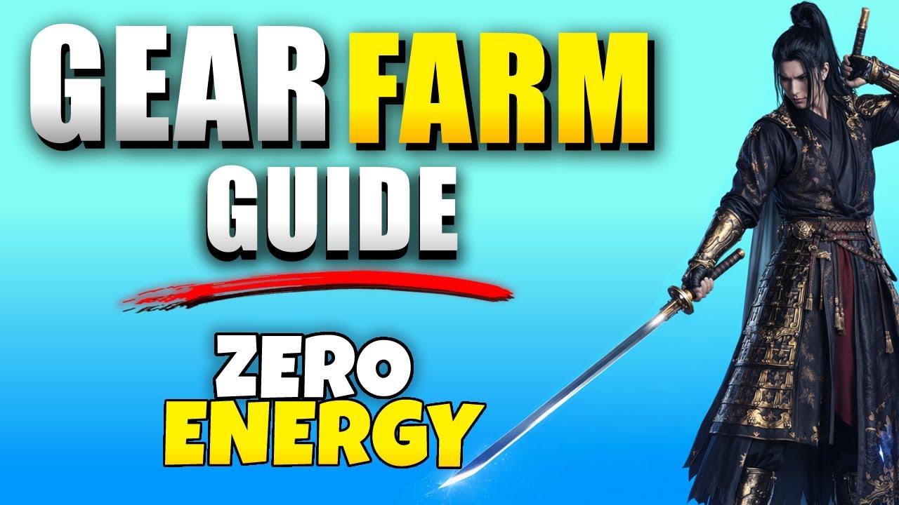 How to Gear Farm with ZERO ENERGY in Where Winds Meet - YouTube