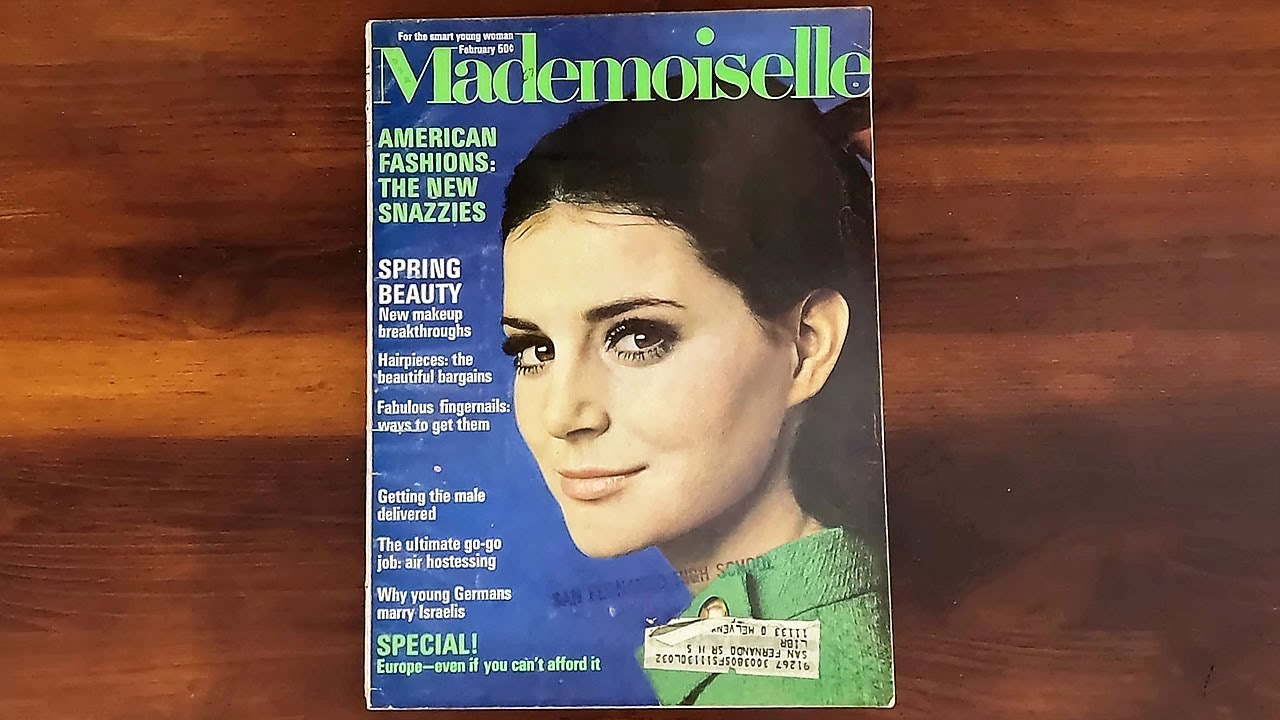 Mademoiselle February 1967 Snazzy American Fashions | ASMR Magazine ...
