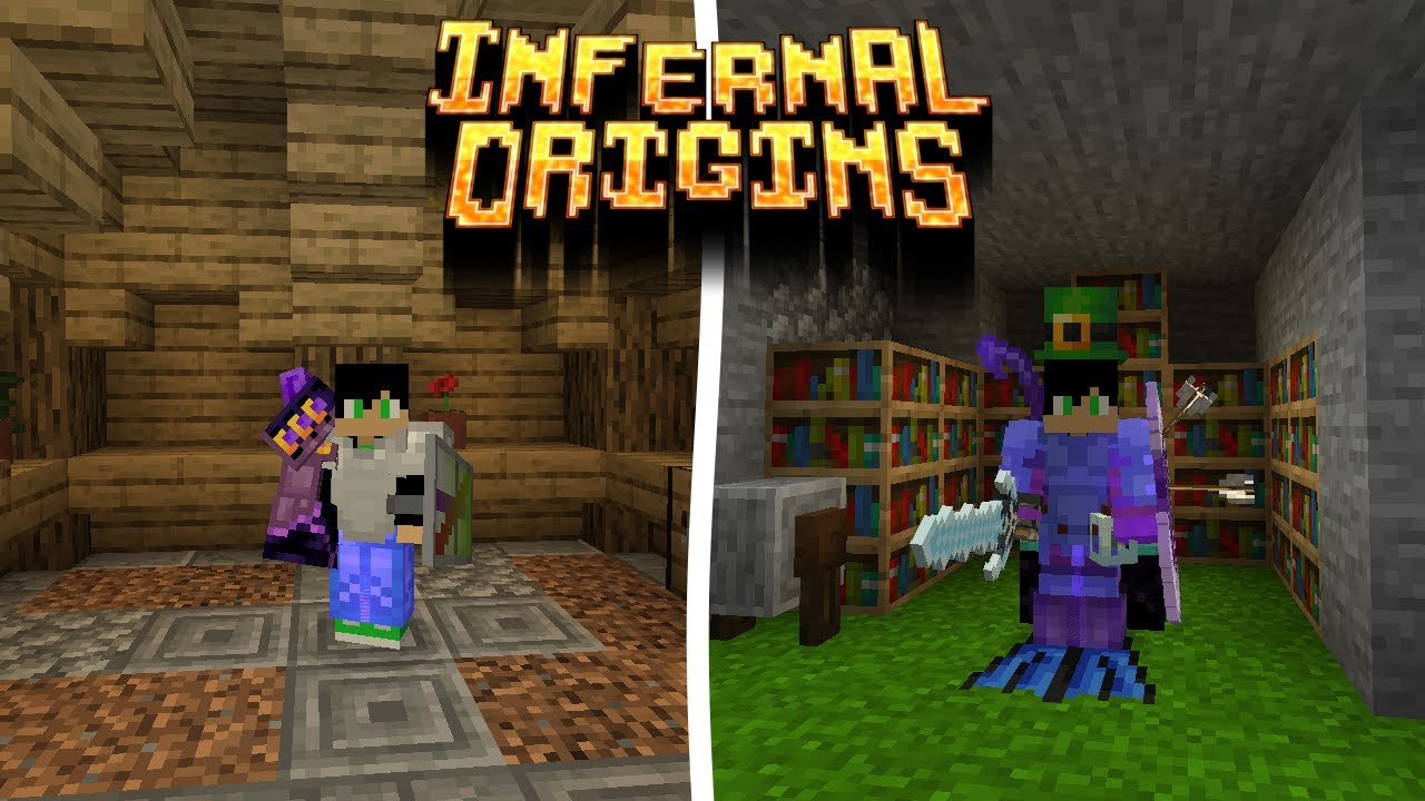 MỘT CÂY KIẾM XỊN | MINECRAFT INFERNAL ORIGINS - YouTube